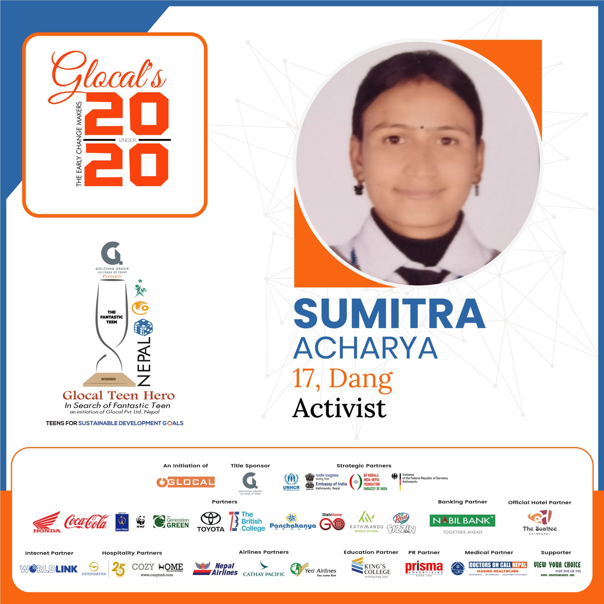 Mr. Atith Adhikari: 17-year-old Social Entrepreneur! - Glocal Teen Hero